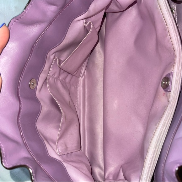 Coach | Bags | Coach Penelope Lilac Large Leather Shopper Purse | Poshmark